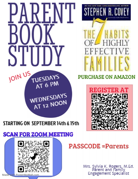 Copy of Parent Book Study Flyer | PosterMyWall