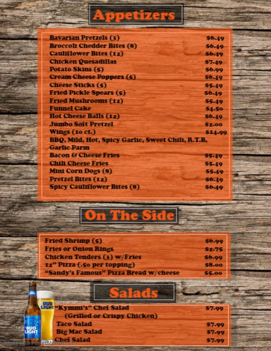 Copy of SPIRITS LIST | PosterMyWall