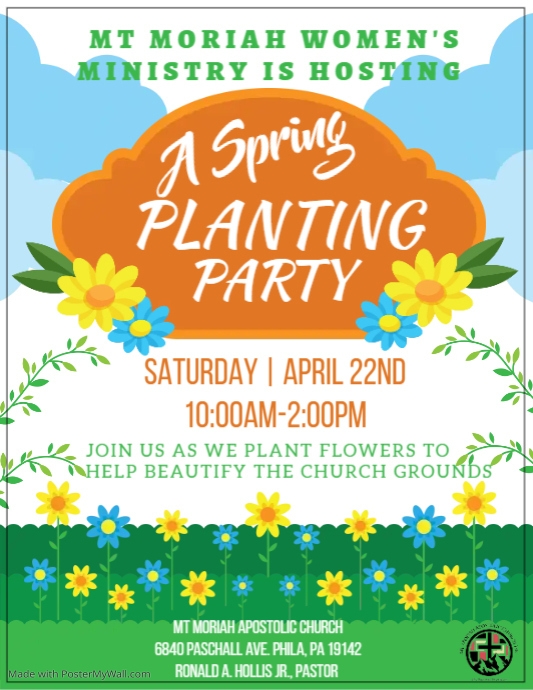 Copy of Spring Garden Party Flyer | PosterMyWall