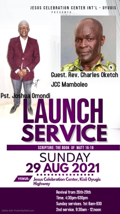 Copy of Launch service | PosterMyWall