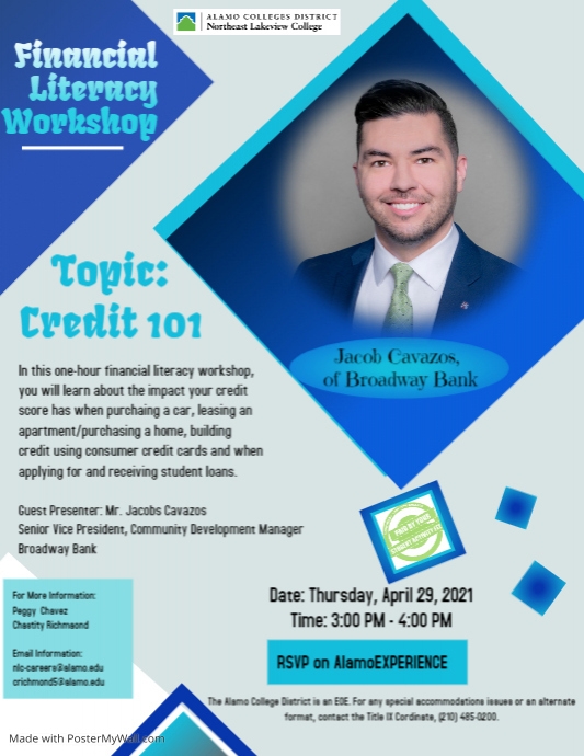 Copy of Credit 101 | PosterMyWall