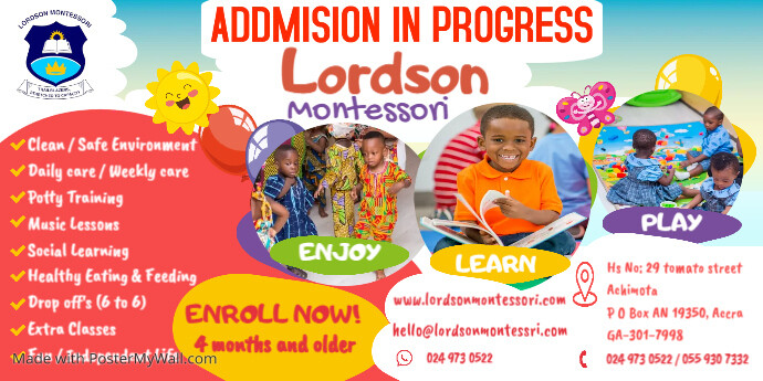 Montessori Preschool Flyer Template (2) | PosterMyWall