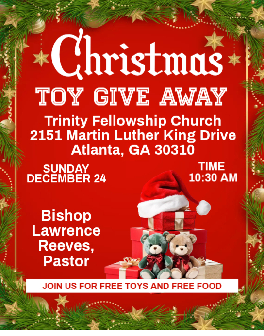 Christmas Toy Drive Flyer Template | PosterMyWall