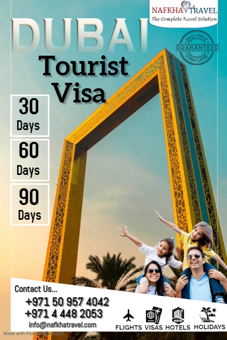 Copy of Dubai package poster | PosterMyWall