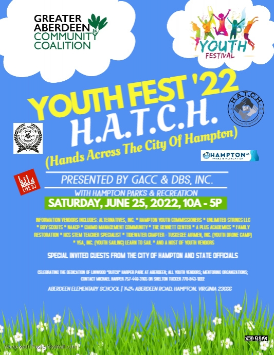 HATCH YOUTH FEST '22 - 2 | PosterMyWall