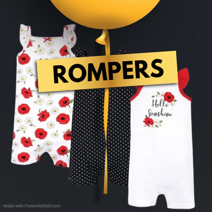 Copy of BNBF Romper | PosterMyWall