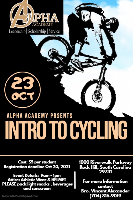 Copy of Mountain Bike Competition Poster | PosterMyWall