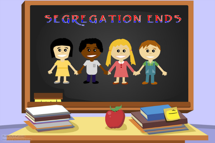 Copy of SEGREGATION IN SCHOOLS END | PosterMyWall
