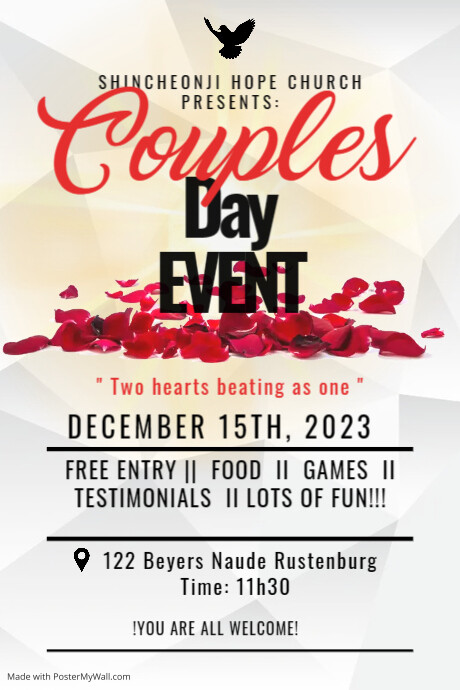 Valentine's Day flyers | PosterMyWall