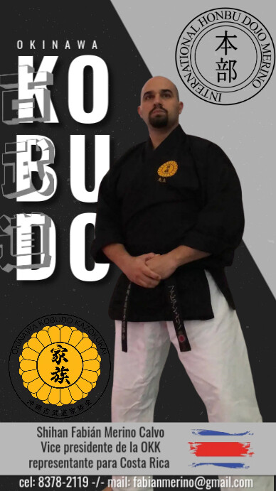 Fabian Merino Sensei Kobudo. | PosterMyWall
