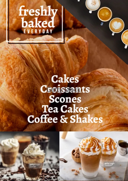 Fresh Baked Templates | PosterMyWall