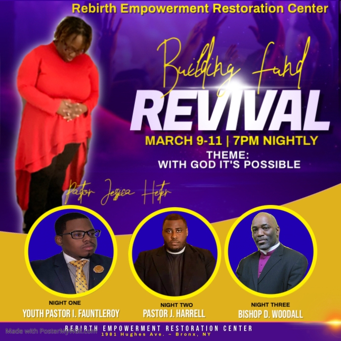 Copy of Copy of POWER REVIVAL | PosterMyWall