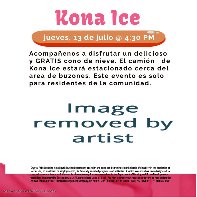 Kona Ice- SP | PosterMyWall