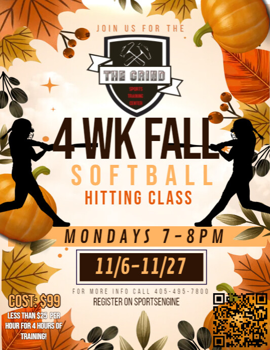 4wk nov SB hitting camp | PosterMyWall