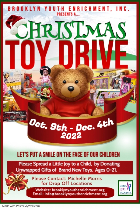 Copy of Copy of Copy of Copy of Copy of Christmas Toy Drive Poster ...
