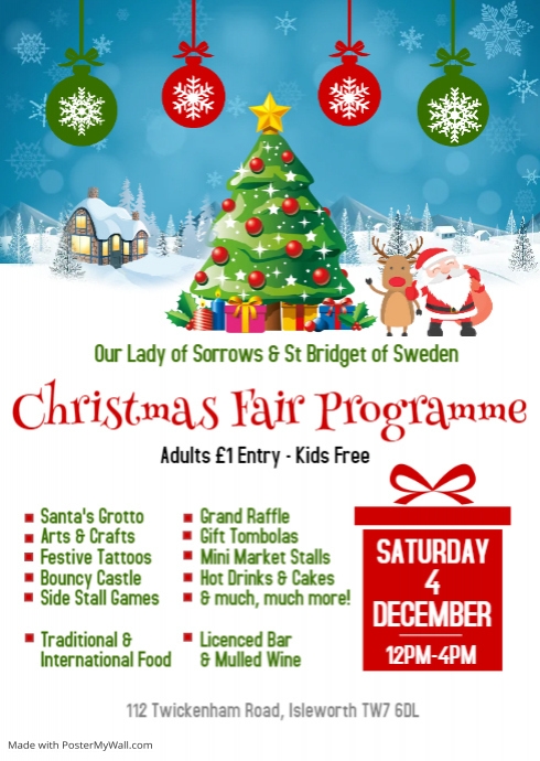 Copy of A5 flyer St Bridget's Fair 2021 flyer | PosterMyWall