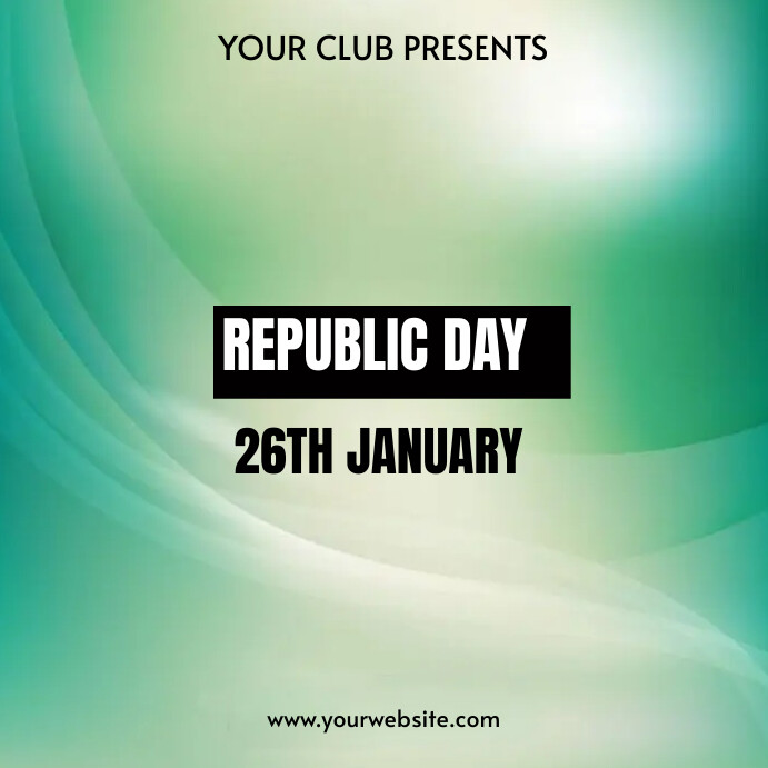 26th January Template | PosterMyWall