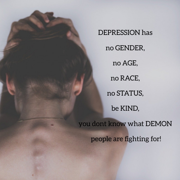 27 Depression Template | PosterMyWall