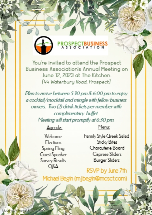 Floral Wedding Invitation Card Flyer | PosterMyWall