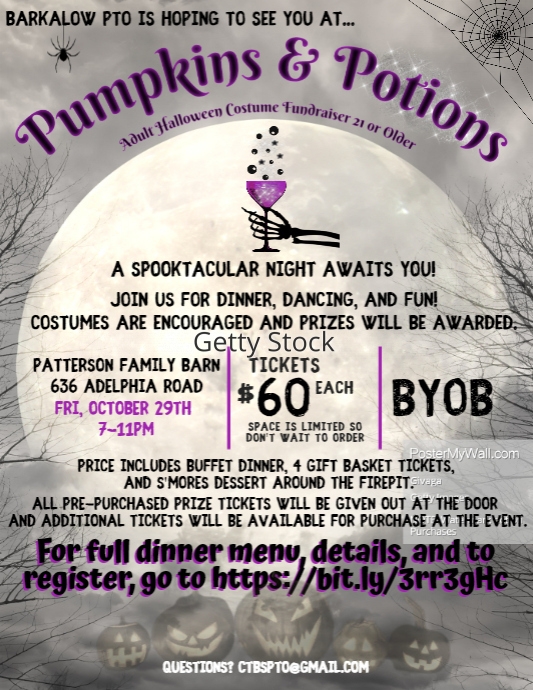 Pumpkins & Potions | PosterMyWall