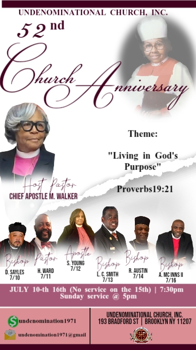 Church | PosterMyWall