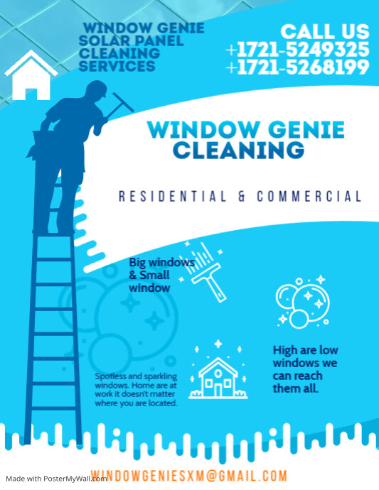 WINDOW CLEANING FLYER | PosterMyWall