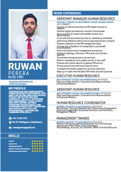 Copy of Copy of Copy of CV Template | PosterMyWall
