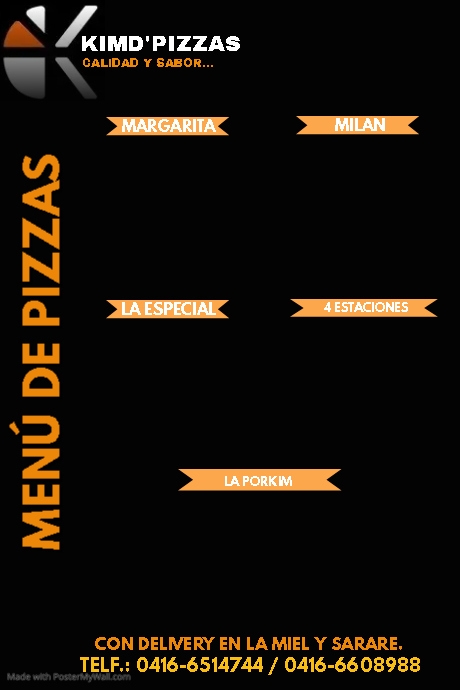 MENU CON IMAGEN | PosterMyWall