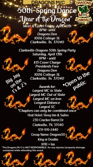 Dragons Spring Dance | PosterMyWall