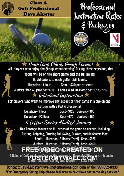 Copy of Golf Tournament Ad | PosterMyWall