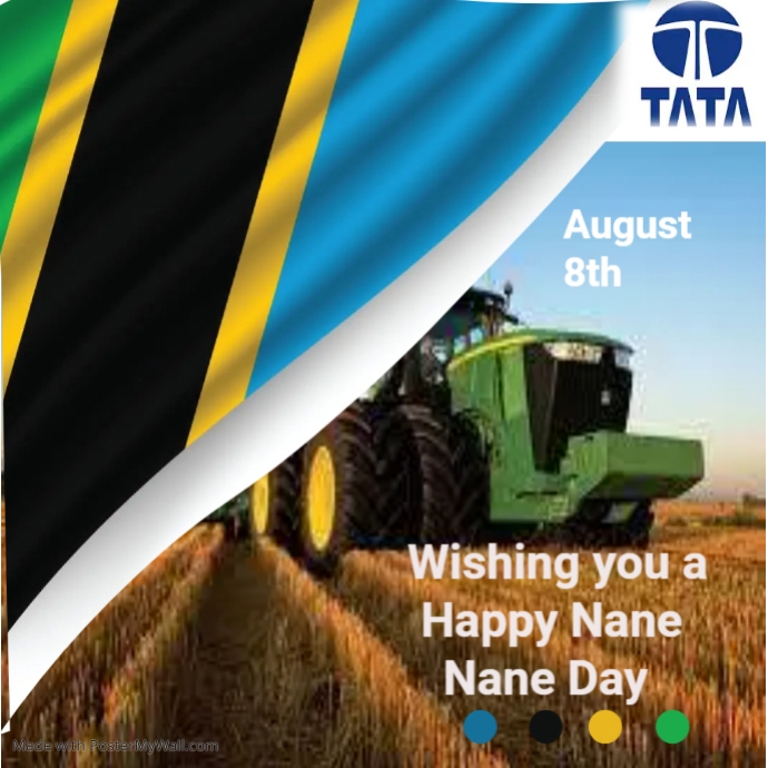 Copy of saba saba day in tanzania | PosterMyWall