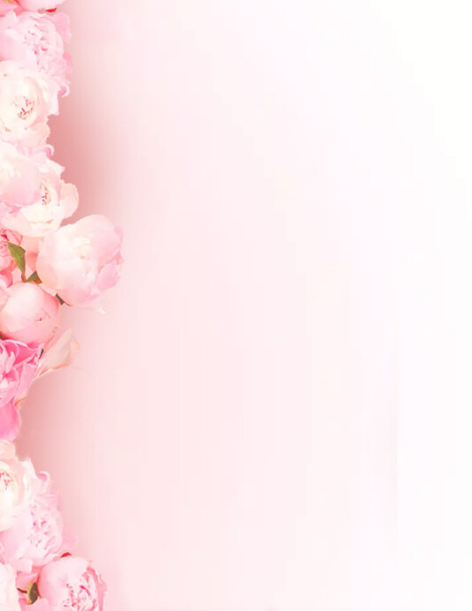 Pink Rose Blank | PosterMyWall