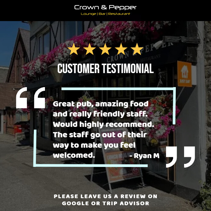 Copy of Purple illustration testimonial instagram pos | PosterMyWall