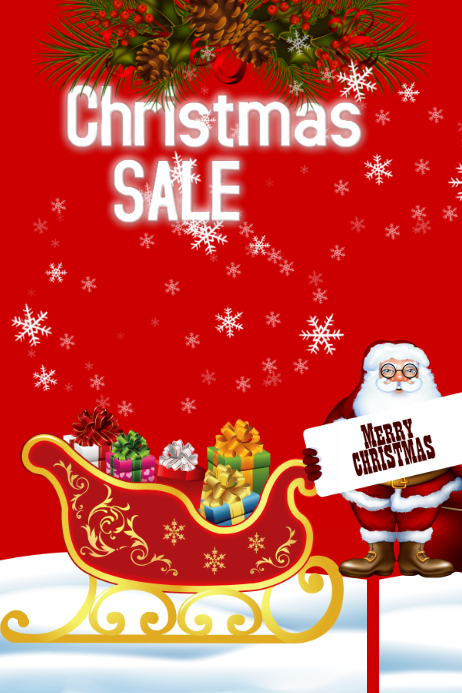 cHRISTMAS Template | PosterMyWall