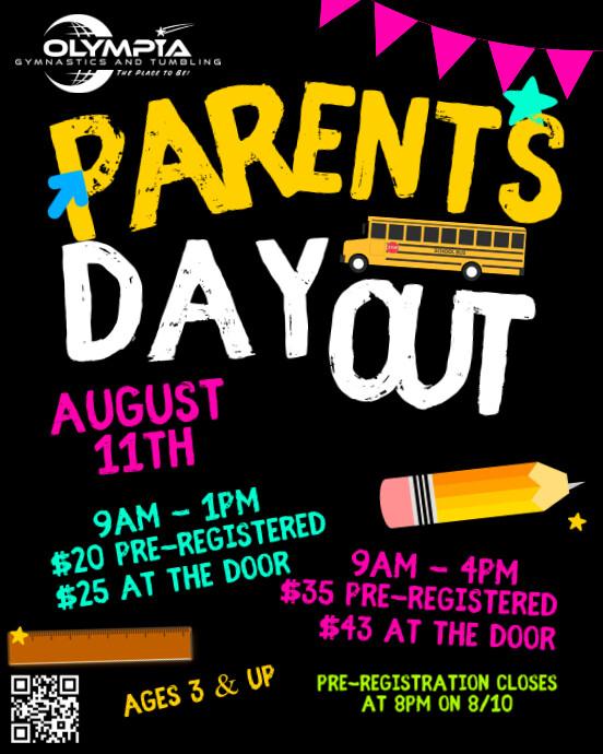 Parent's Day Out | PosterMyWall
