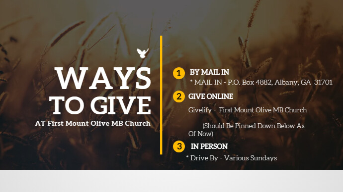 giving flyer | PosterMyWall