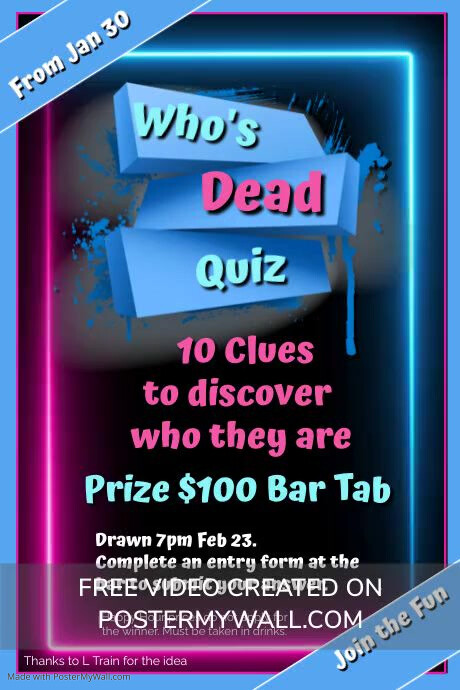 Online QUIZ | PosterMyWall