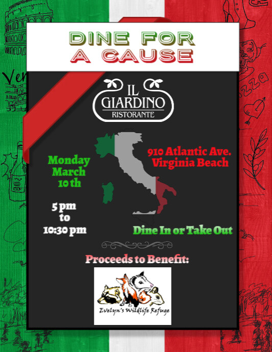 Copy of Italian Festival Event Dinner Night Flyer | PosterMyWall