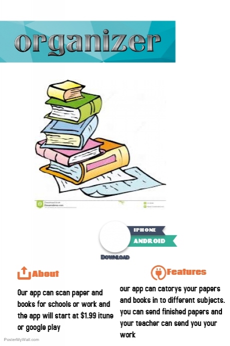 Copy of Mobile app promotion flyer template | PosterMyWall