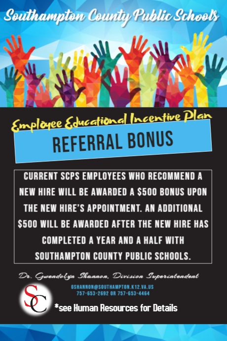 Incentive Plan-Referral Bonus | PosterMyWall
