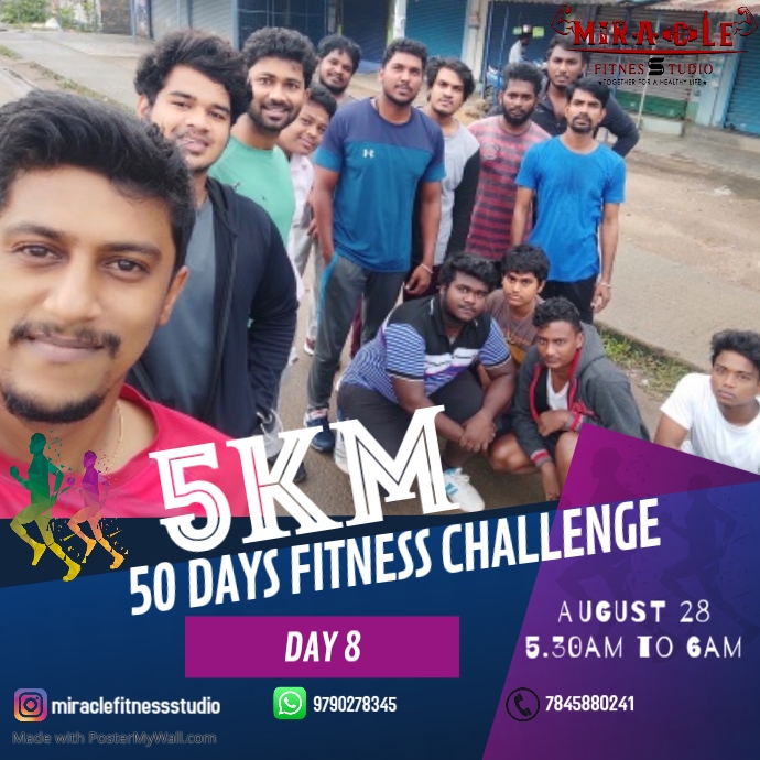 Copy of 5K Run & Walk Event Instagram Post | PosterMyWall