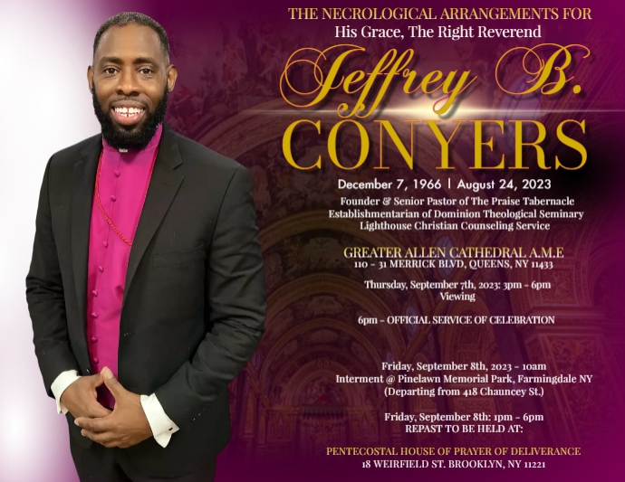 Episcopal Consecration flyer | PosterMyWall