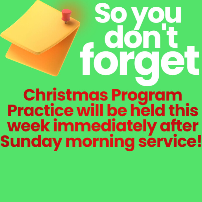 National I Forgot Day Instagram Template (1) | PosterMyWall