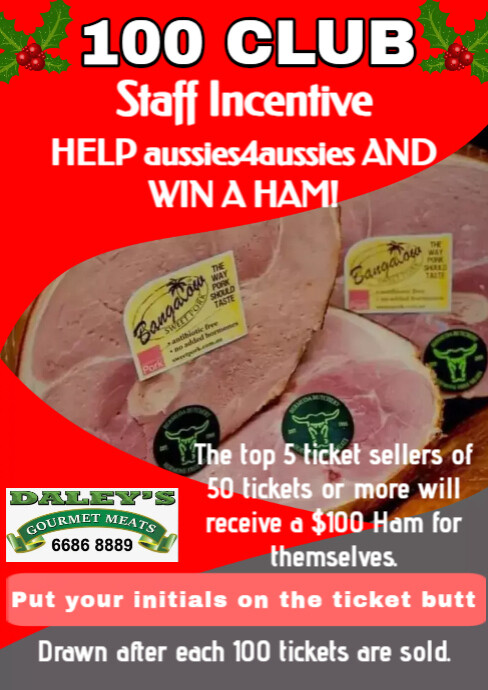 Staff Ham Incentive | PosterMyWall