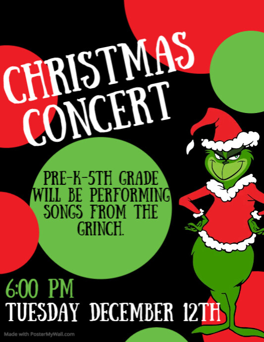 Copy of Grinch Christmas | PosterMyWall