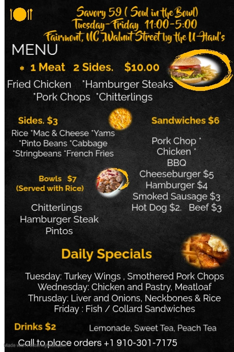 restaurant menu | PosterMyWall