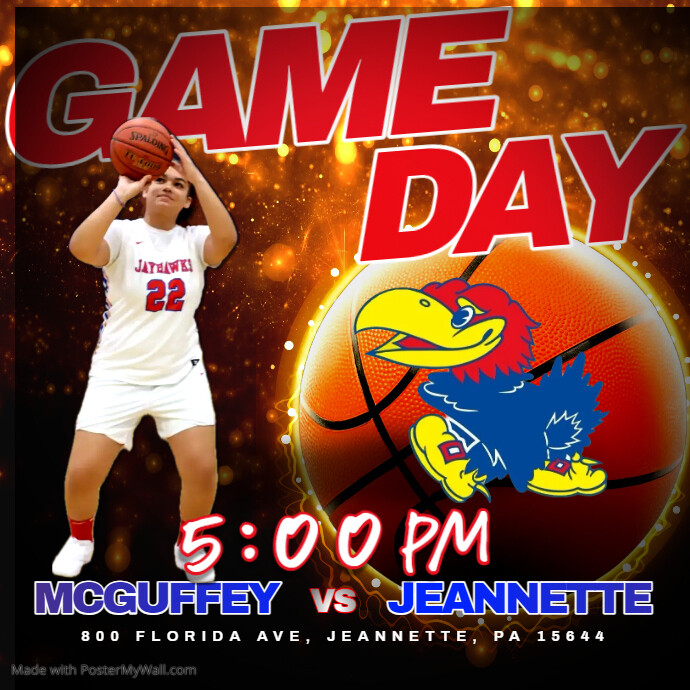 Copy of basketball game night | PosterMyWall