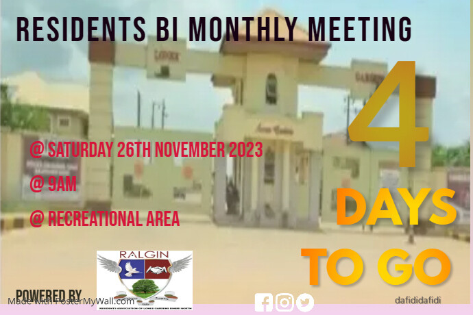 Counting days flyer (1) | PosterMyWall