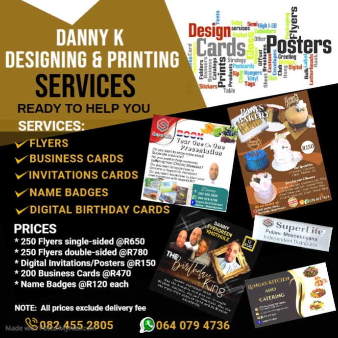 Design & Printing Services Flyer 2 | PosterMyWall