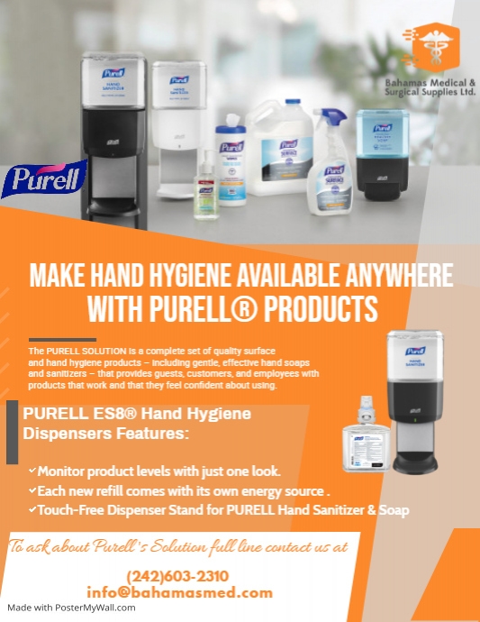 Purell Flyer | PosterMyWall